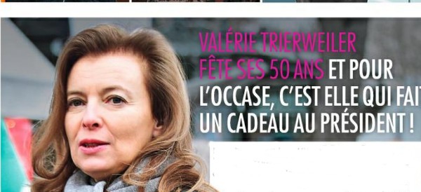 Valérie Trierweiler à la fête avec son ex Denis Trierweiler (photo)