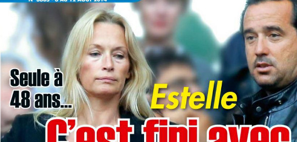 Estelle Lefébure confirme sa séparation avec Pascal Ramette