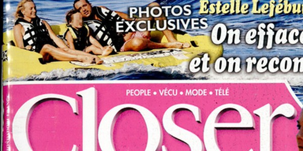 Estelle Lefébure et Pascal Ramette, unis pour leur fils Giuliano