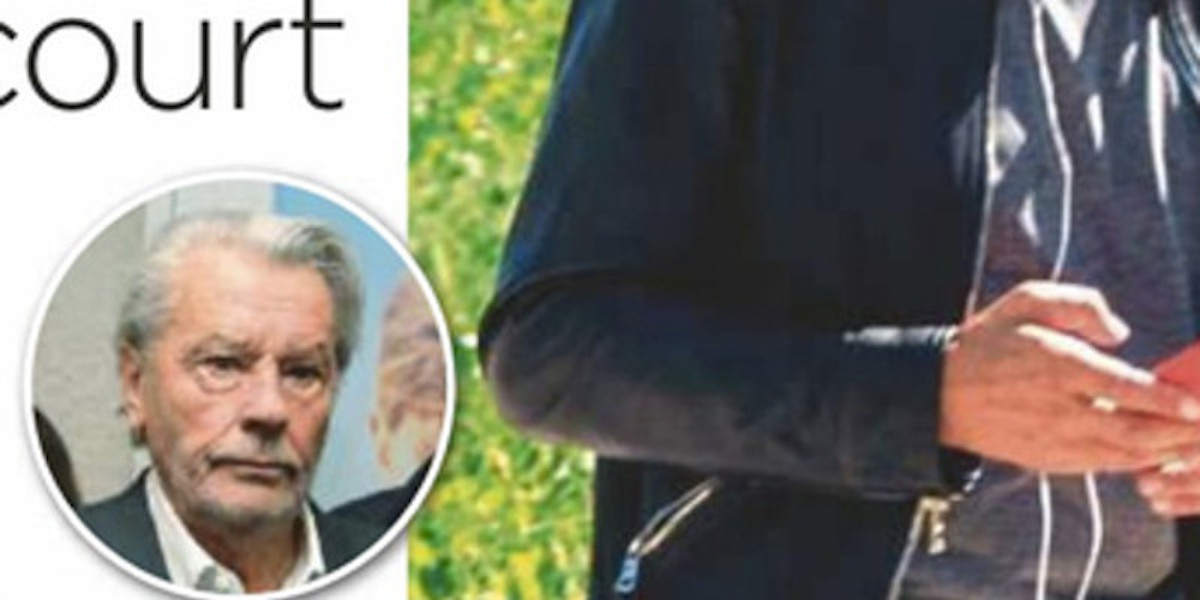 Alain Delon s'active pour le mariage d'Anthony, grande annonce