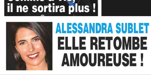 Alessandra Sublet, en couple, "heureuse nouvelle, grande annonce (photo)