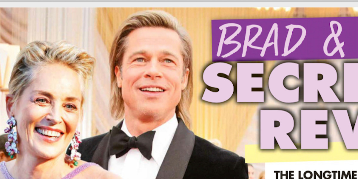 Brad Pitt en couple avec Sharon Stone - Angelina Jolie « jalouse » avec ...