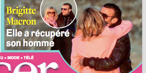 Brigitte Macron, après une petite crise, elle récupère enfin son homme ...