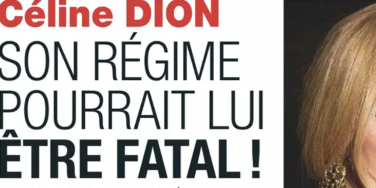 Céline Dion Empoisonnement à La Ciguatoxine Révélation Sur Son