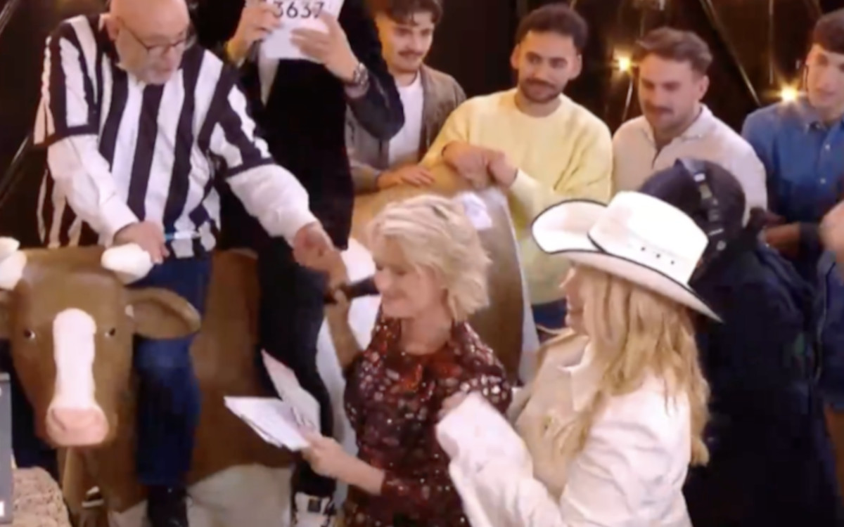 Énorme chute de Sophie Davant en direct au Téléthon