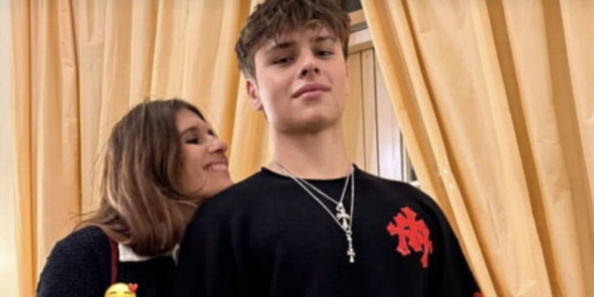 David Hallyday, son fils Cameron Smet, rare photo complice avec sa ...