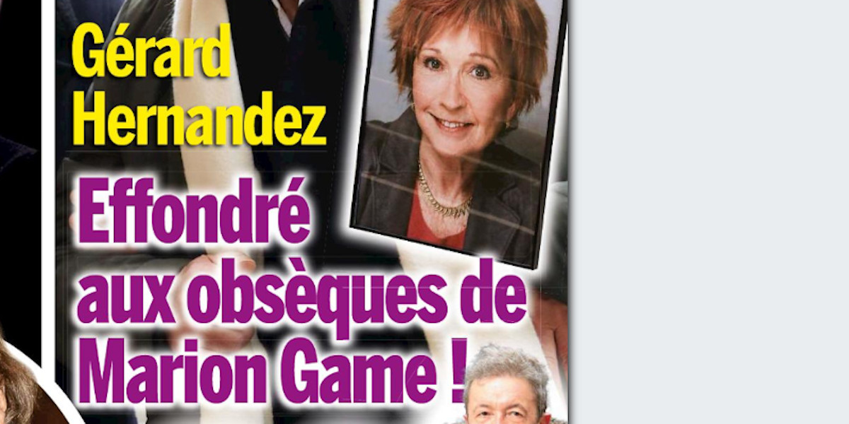 Gérard Hernandez : sa réaction intrigue à l'enterrement de Marion Game