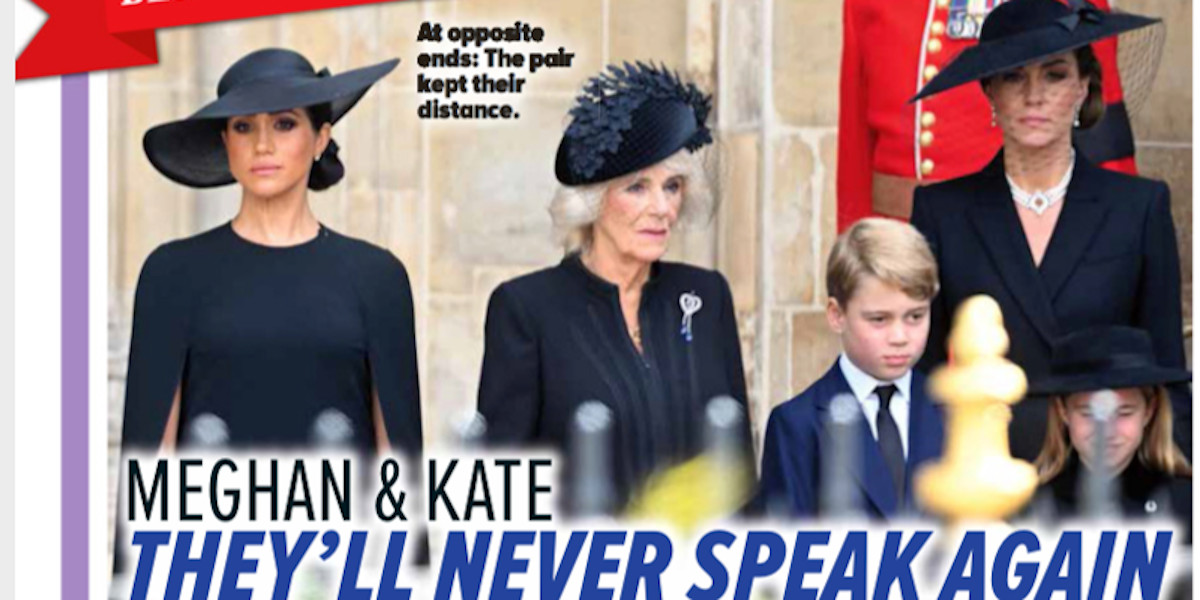 Kate Middleton touchée en plein coeur - geste impardonnable de Meghan ...