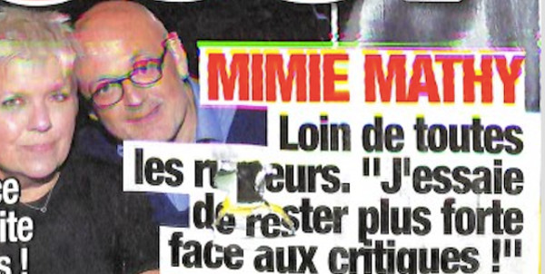 Mimie Mathy « forte face aux critiques