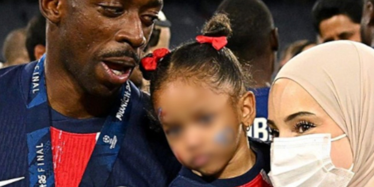 Ousmane Dembélé s'éclate avec Rima Ebdouche après la victoire du PSG