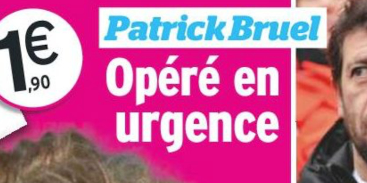Patrick Bruel, opéré d'urgence du genou après une chute, éprouvante ...