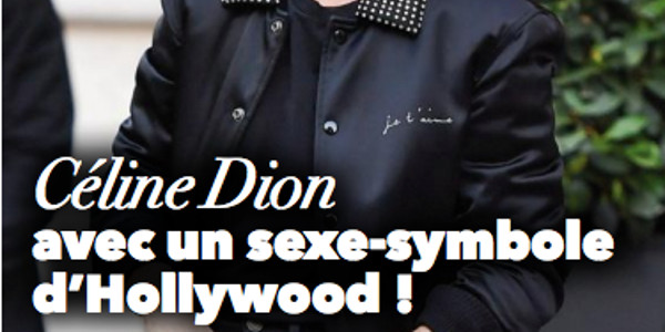 Céline Dion Avec Un Sex Symbole Dhollywood Photo