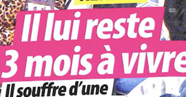 Renaud « atteint d'une maladie incurable » ? (photo)