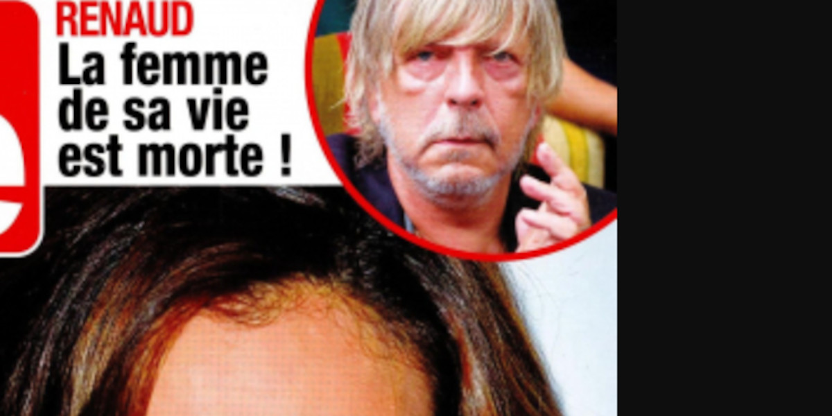 Renaud en deuil - mort de la femme de sa vie