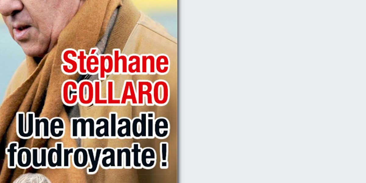 Stéphane Collaro, une maladie foudroyante, la vérité sur son état